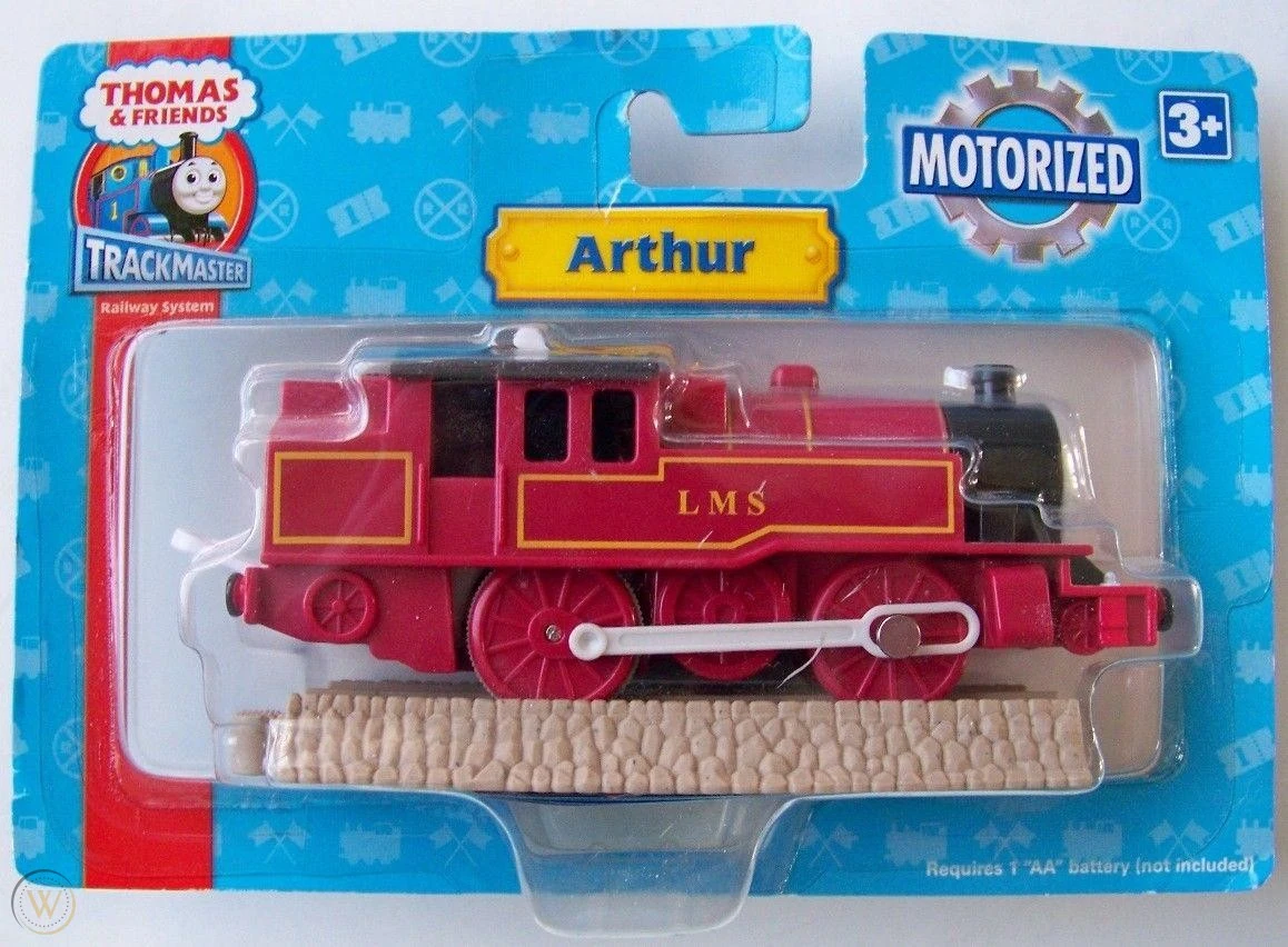 Arthur with half straight track piece | TrackMaster Wiki | Fandom