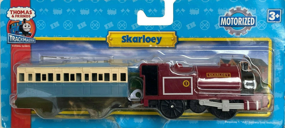 Packaging of a Quarry Skarloey with Blue and White Narrow Gauge Coach ...