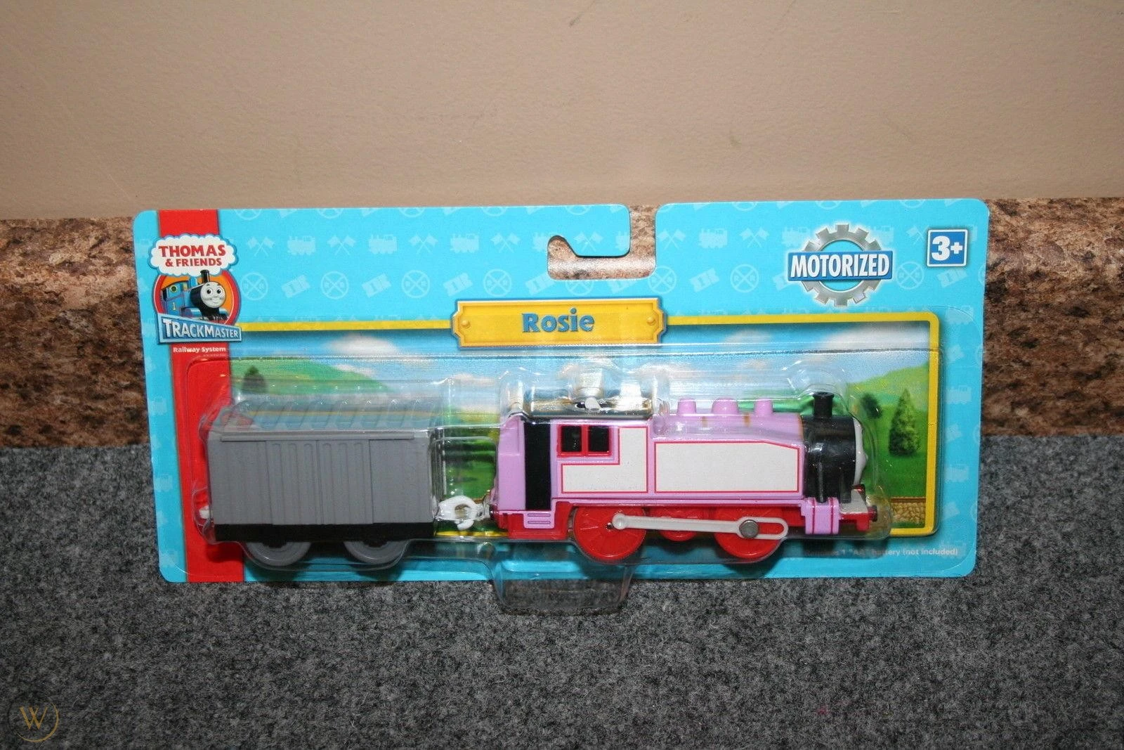 Packaging of a Quarry Rosie with Gray Van | TrackMaster Wiki | Fandom
