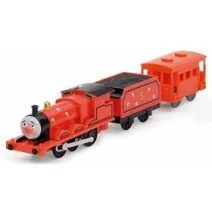 James with Red Nose and Red Breakvan | TrackMaster Wiki | Fandom
