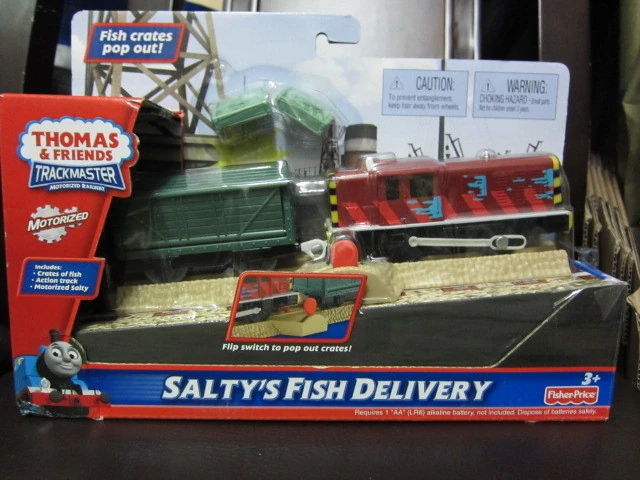 Fish Covered Salty with Green Fish Truck | TrackMaster Wiki | Fandom
