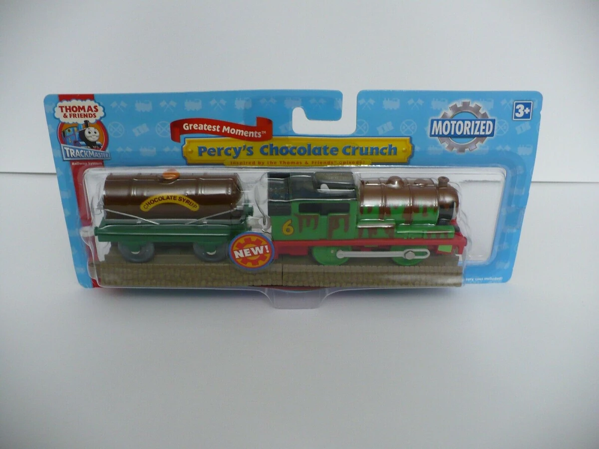 Chocolate Covered Percy with Chocolate Syrup Tanker | TrackMaster Wiki | Fandom