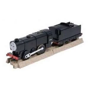 Neville with two half straight track pieces | TrackMaster Wiki | Fandom