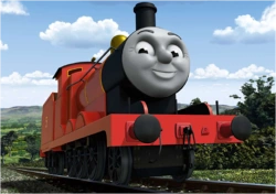 James | Track master Thomas and friends Wiki | Fandom