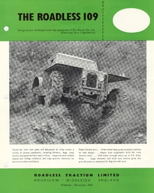 Roadless 109 Forest Rover | Tractor & Construction Plant Wiki | Fandom