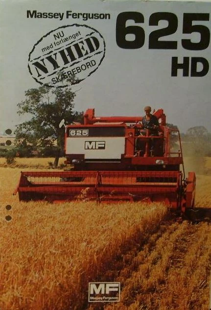 Massey Ferguson 625 HD combine | Tractor & Construction Plant Wiki | Fandom
