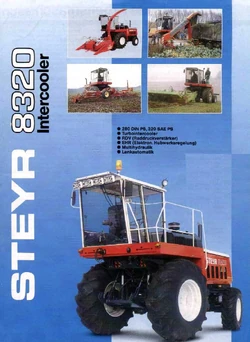 Steyr 8320 Implement Carrier | Tractor & Construction Plant Wiki | Fandom