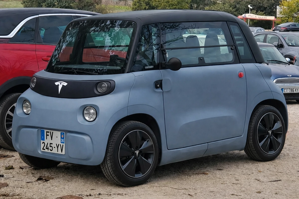 Tesla CyberMicro (electric vehicle) | Tractor & Construction Plant Wiki ...