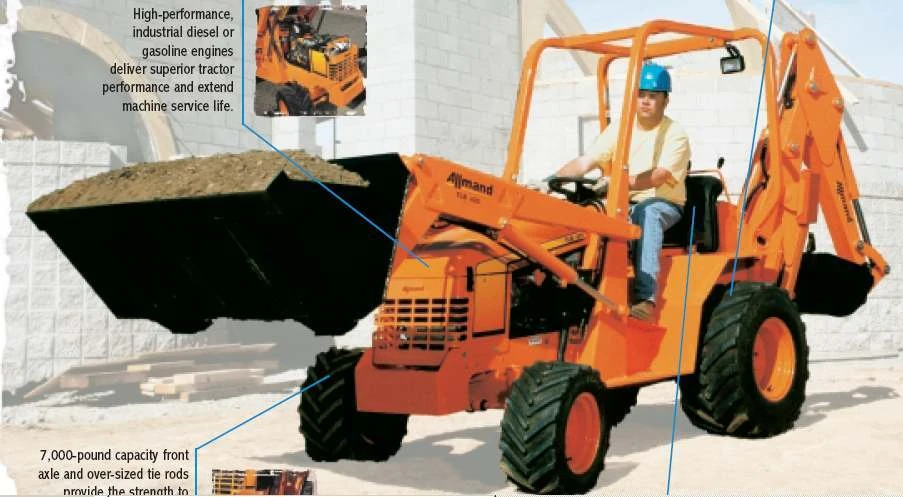 Allmand TLB425 backhoe | Tractor & Construction Plant Wiki | Fandom