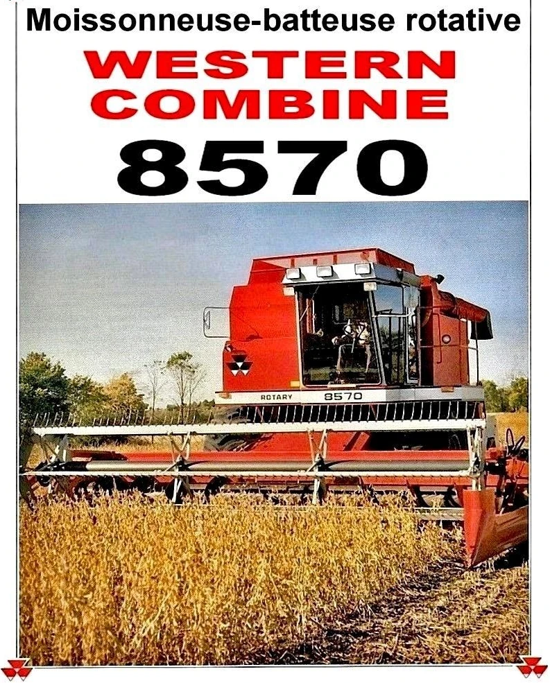 Massey Ferguson 8570 combine | Tractor & Construction Plant Wiki | Fandom