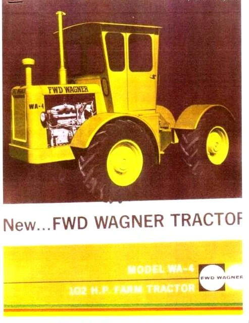 FWD Wagner WA-4 | Tractor & Construction Plant Wiki | Fandom