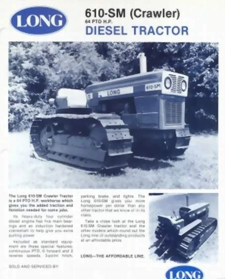 Long 610-SM crawler | Tractor & Construction Plant Wiki | Fandom