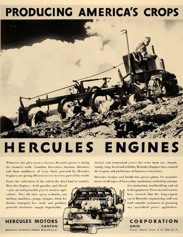 Hercules Engine Company | Tractor & Construction Plant Wiki | Fandom