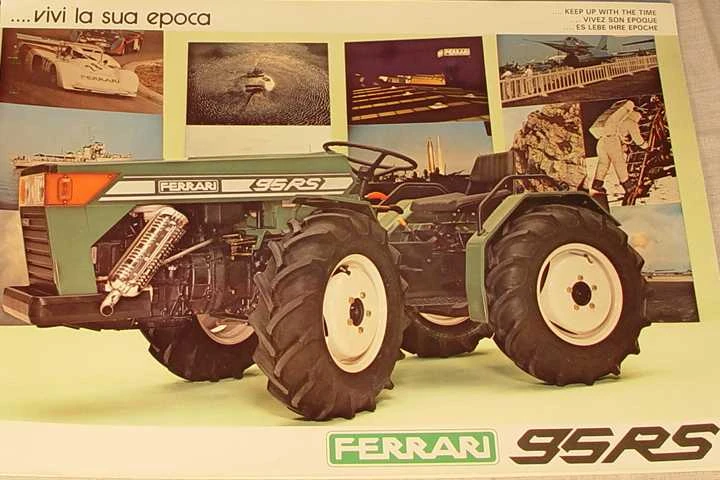 Ferrari 95 RS | Tractor & Construction Plant Wiki | Fandom