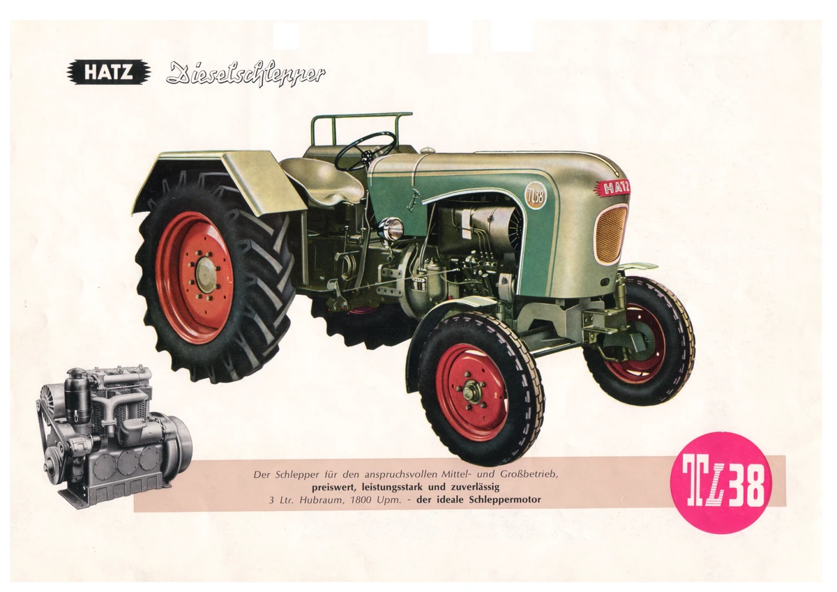 Hatz TL 38 | Tractor & Construction Plant Wiki | Fandom