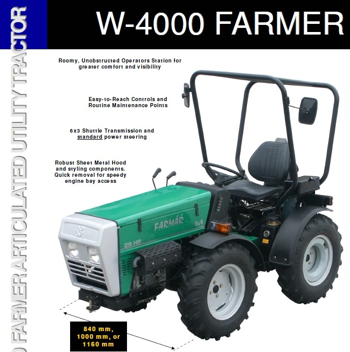 Wikov W-4000 Farmar | Tractor & Construction Plant Wiki | Fandom