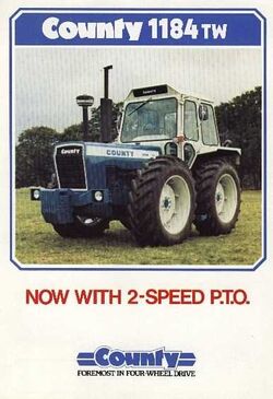 County 1184 TW | Tractor & Construction Plant Wiki | Fandom