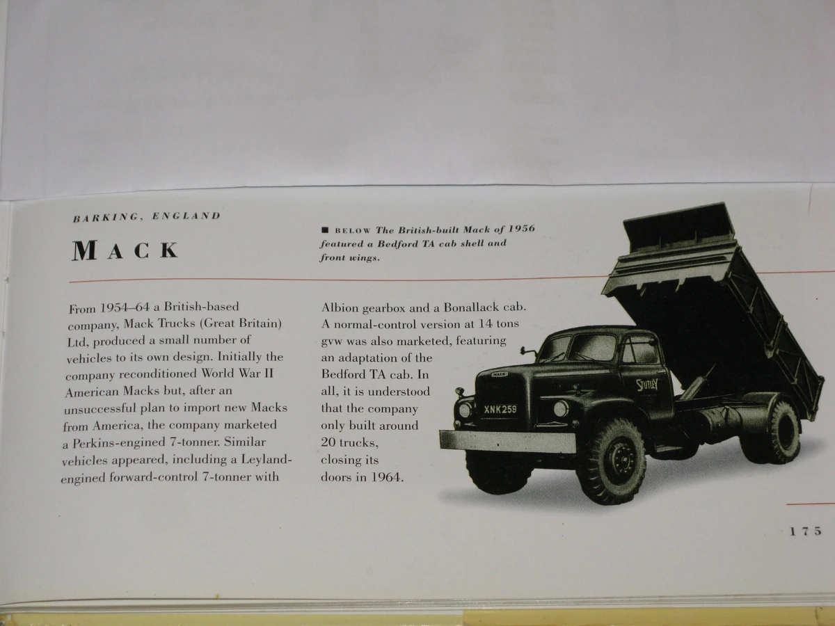 Mack Trucks (Great Britain) Ltd | Tractor & Construction Plant Wiki ...