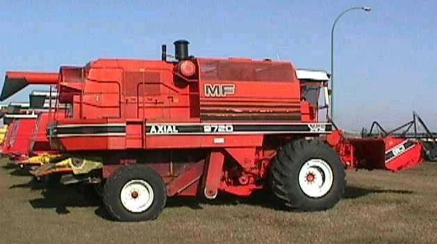 Massey Ferguson 9720 (White) combine | Tractor & Construction Plant ...