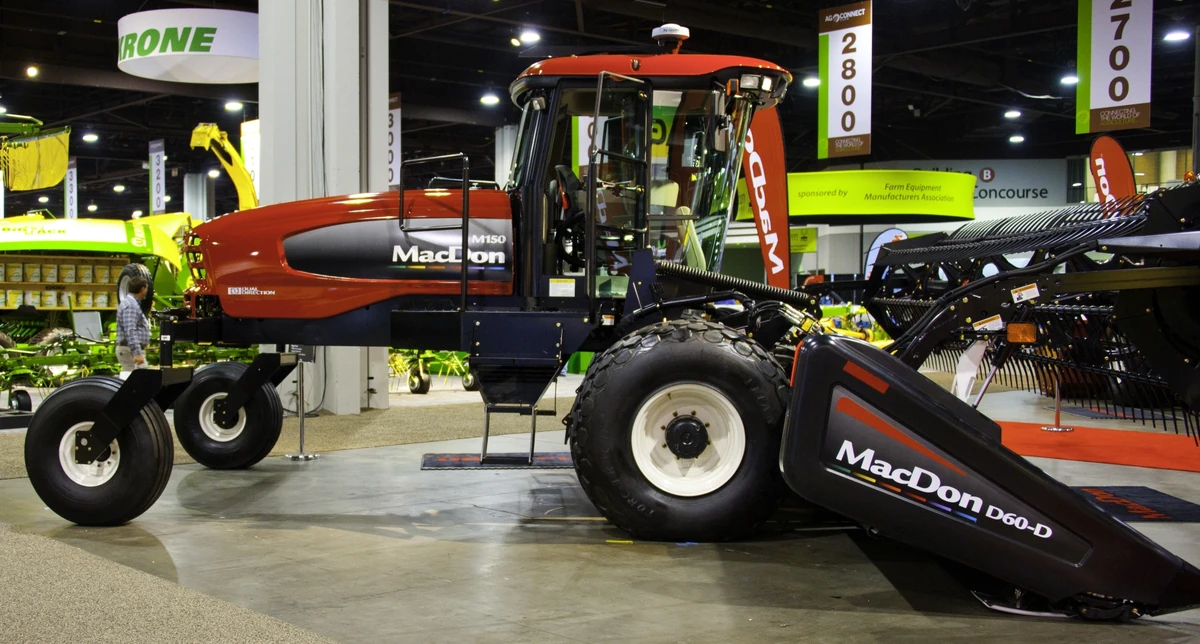 MacDon M150 | Tractor & Construction Plant Wiki | Fandom