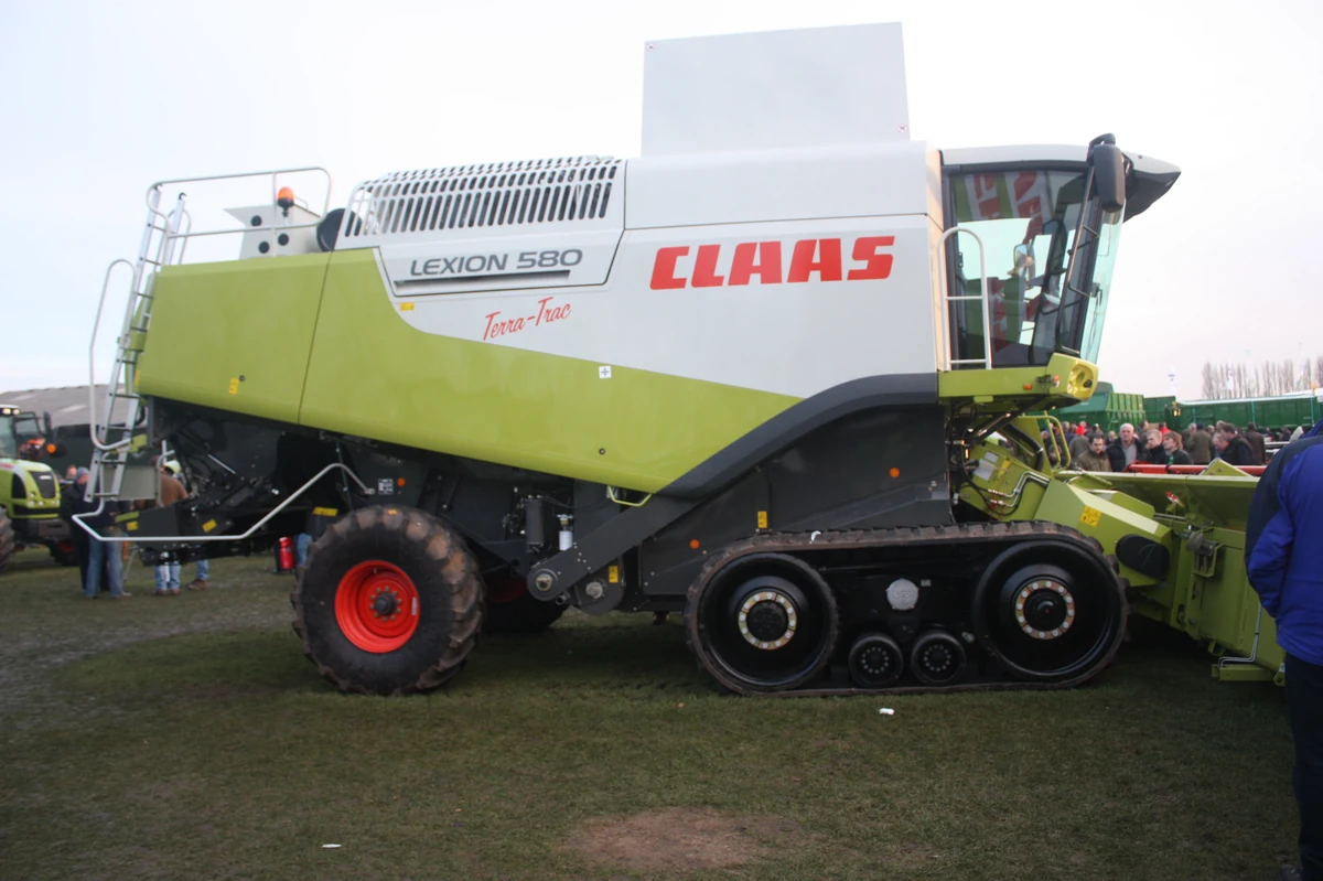 Claas Lexion 580 Terra-Trac | Tractor & Construction Plant Wiki | Fandom