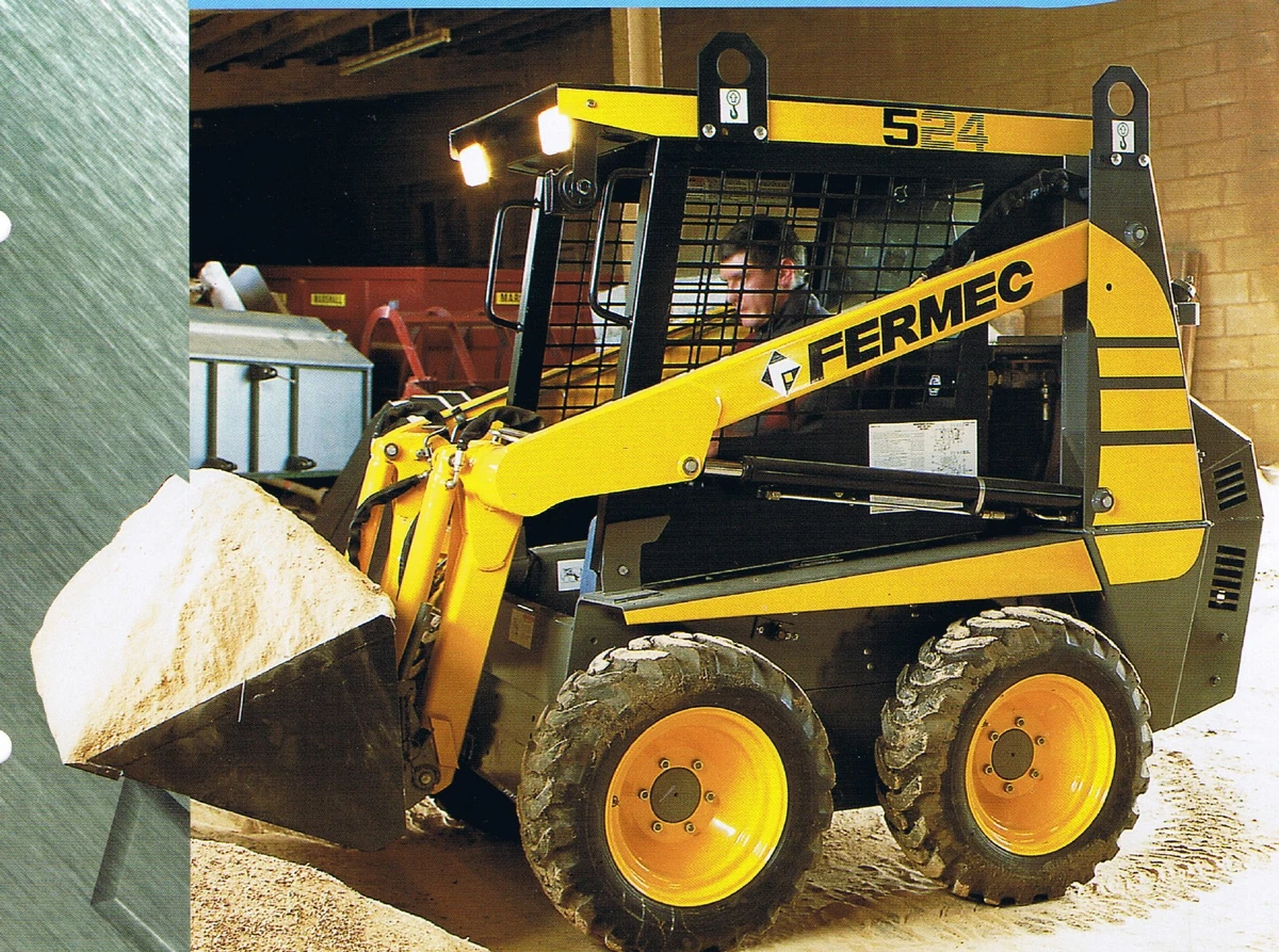 Fermec 524 skid steer | Tractor & Construction Plant Wiki | Fandom