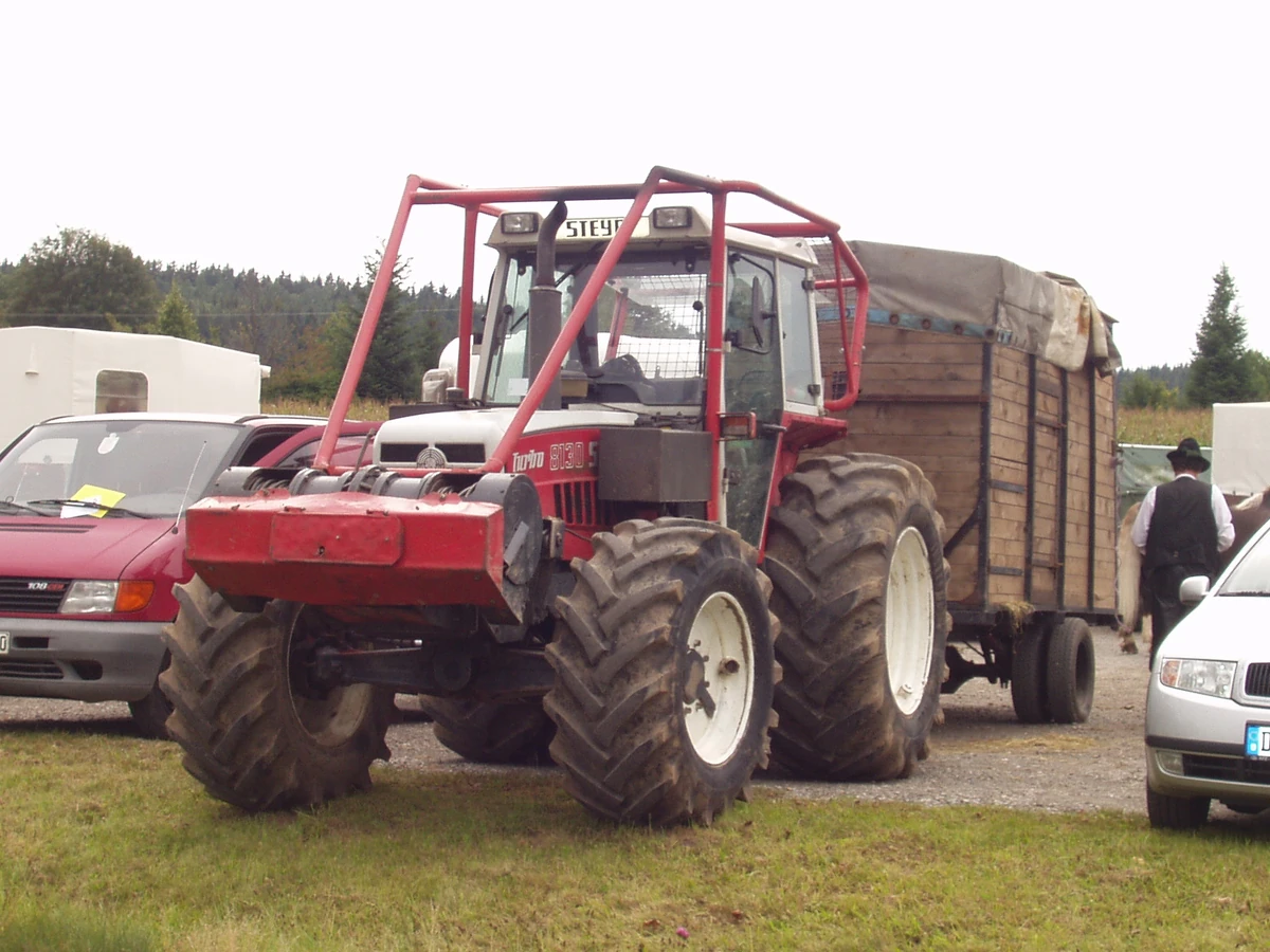 Steyr 8130 Turbo | Tractor & Construction Plant Wiki | Fandom