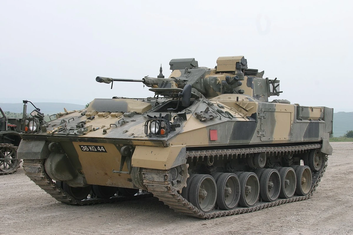 Warrior Tracked Armoured Vehicle | Tractor & Construction Plant Wiki ...