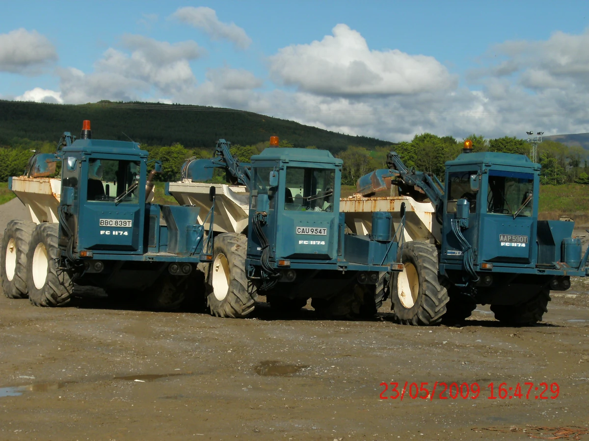 County FC 1174 with self loading grabs and lime spreaders | Tractor ...