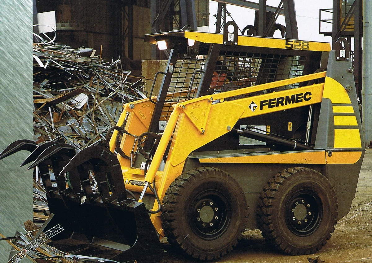 Fermec 528 skid steer | Tractor & Construction Plant Wiki | Fandom