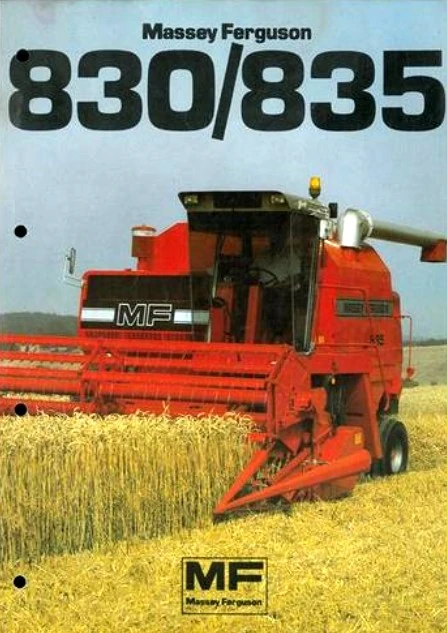 Massey Ferguson 835 combine | Tractor & Construction Plant Wiki | Fandom