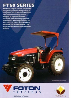 Foton FT 704 | Tractor & Construction Plant Wiki | Fandom