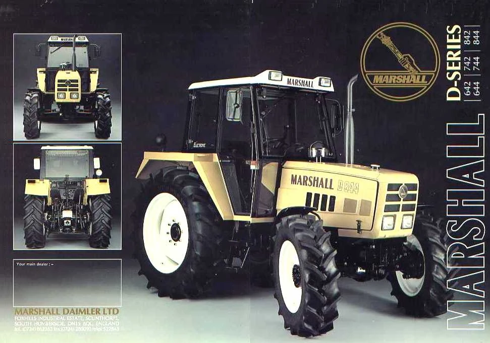 Marshall D844 | Tractor & Construction Plant Wiki | Fandom