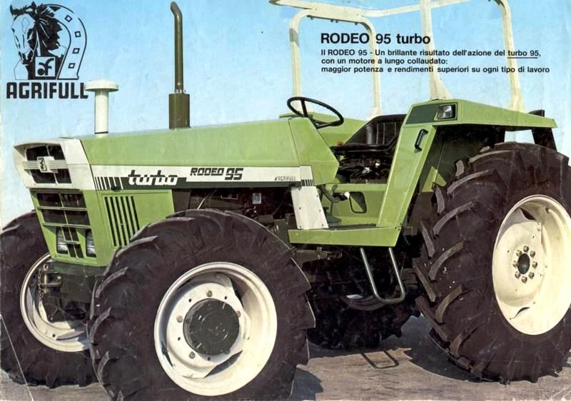 Agrifull Rodeo 95 Turbo | Tractor & Construction Plant Wiki | Fandom