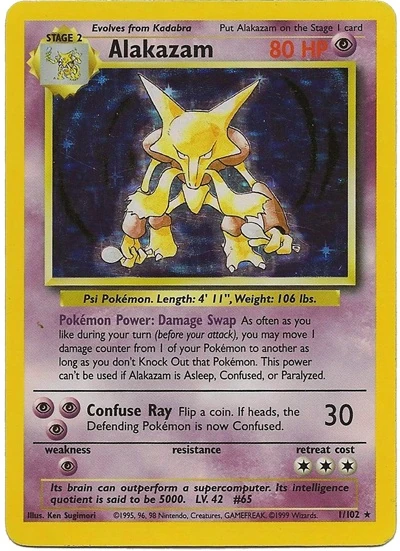 List of Cards in the Base Set (Pokémon TCG) | Trading Card Games Wiki ...