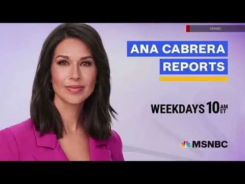 Ana Cabrera Reports on MSNBC Promos | Trailer Transcripts Wiki | Fandom