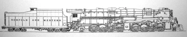 Norfolk and Western Class Y7 | Train Concepts that were never built ...