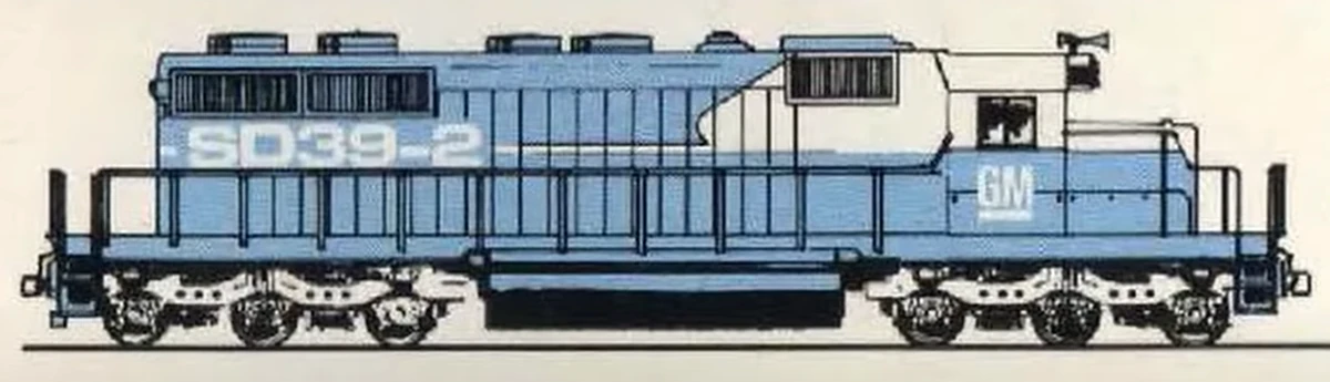EMD SD39-2 | Train Concepts that were never built Wiki | Fandom