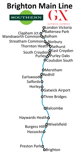 Brighton Main Line | Train Sim World Wiki | Fandom