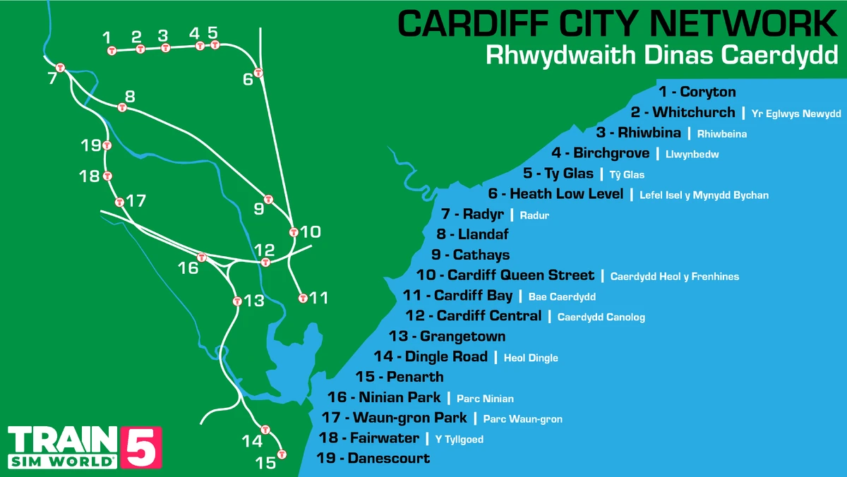 Cardiff City Network | Train Sim World Wiki | Fandom