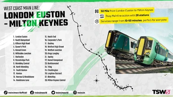 West Coast Main Line South | Train Sim World Wiki | Fandom