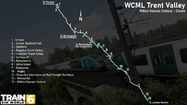 West Coast Main Line Trent Valley: Milton Keynes - Crewe | Train Sim ...
