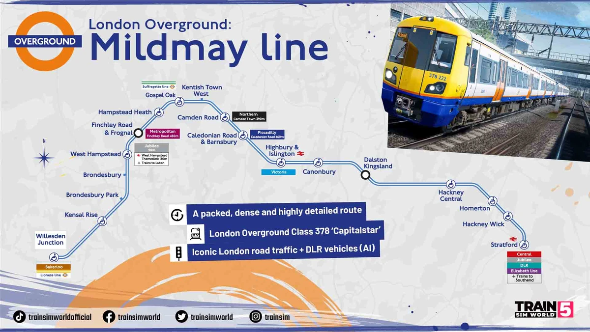 London Overground Mildmay Line | Train Sim World Wiki | Fandom