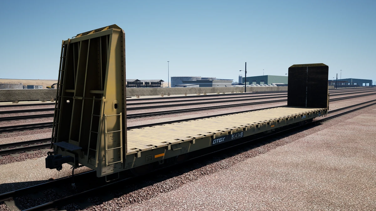 Bulkhead Flatcar | Train Sim World Wiki | Fandom