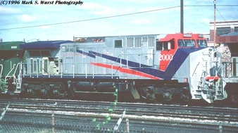 GE AC4400CW | Trains And Locomotives Wiki | Fandom