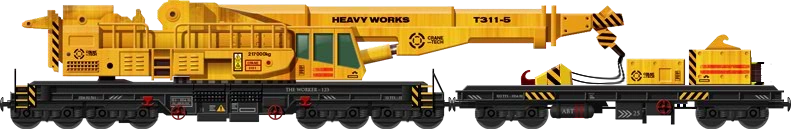 Rail Crane (Wagon) | TrainStation Wiki | Fandom