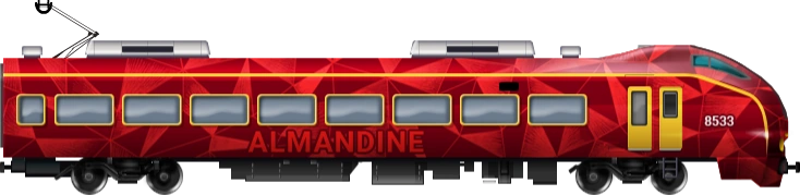 Almandine E653 1 | TrainStation Wiki | Fandom