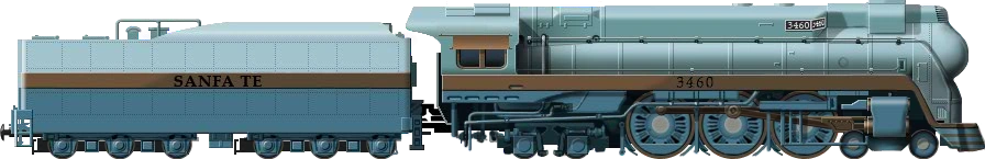 ATSF Blue Goose | TrainStation Wiki | Fandom