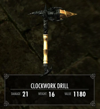 Clockwork Drill | Trainwiz Mods Wiki | Fandom