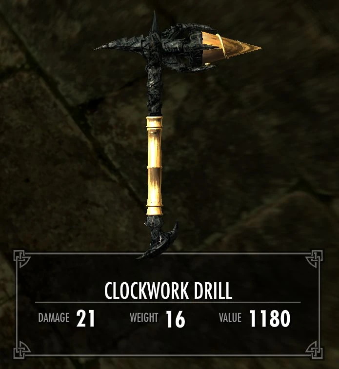 Clockwork Drill | Trainwiz Mods Wiki | Fandom